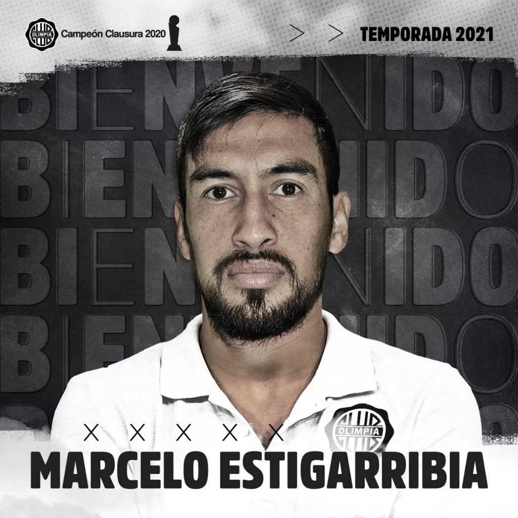 Versus / Oficial: "Chelo" Estigarribia es nuevo jugador de Olimpia