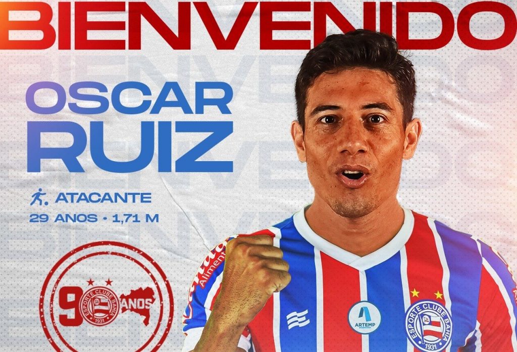 Versus / Bahia de Brasil da la bienvenida a Óscar Ruiz