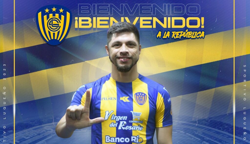 Versus / Rodrigo Rojas es nuevo jugador del Sportivo Luqueño