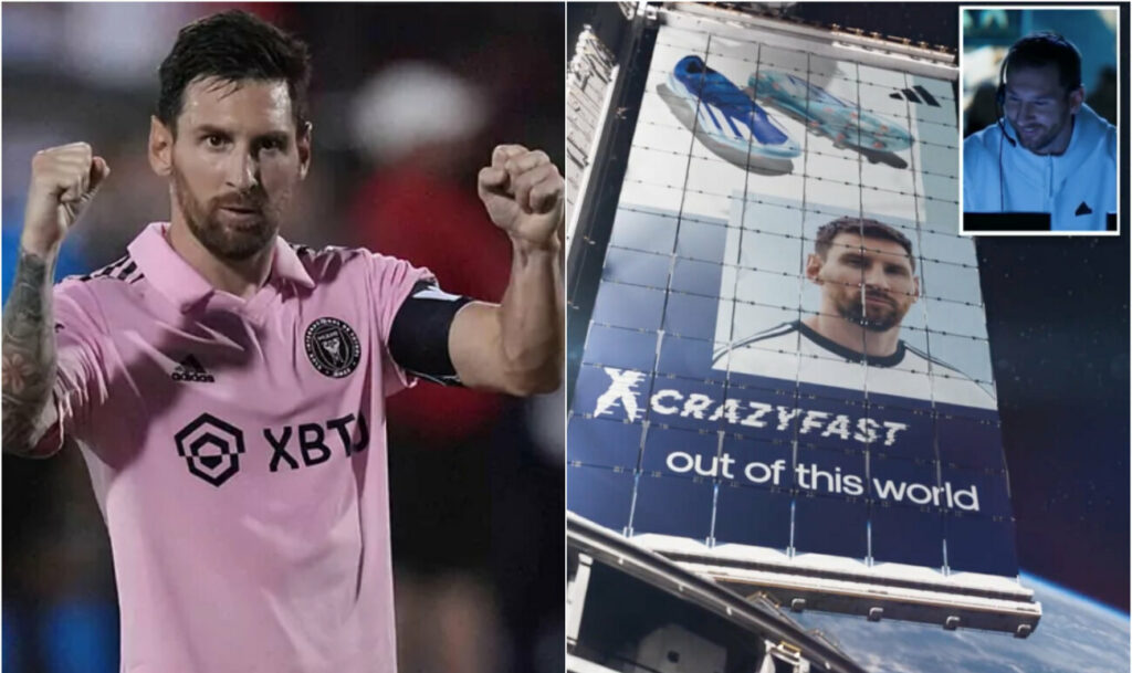 Versus / La "estratosférica" publicidad que muestra a Lionel Messi en ...