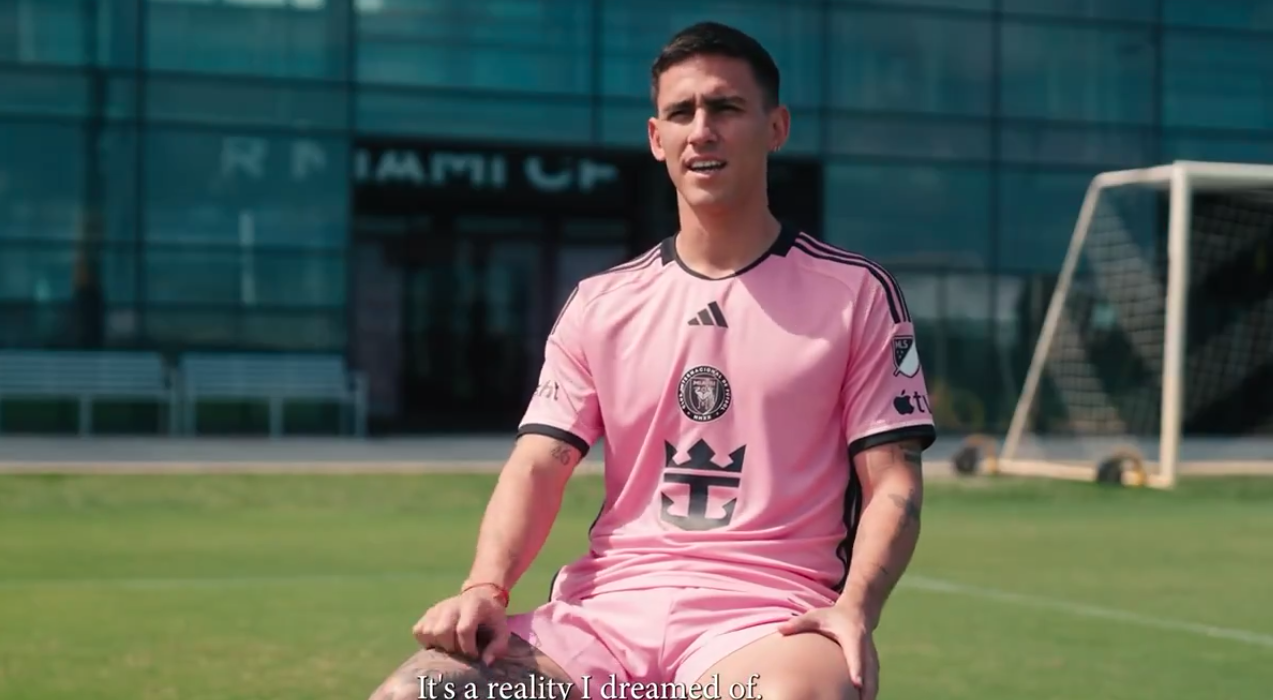 Versus / La emoción de Matías Rojas tras su presentación en Inter Miami