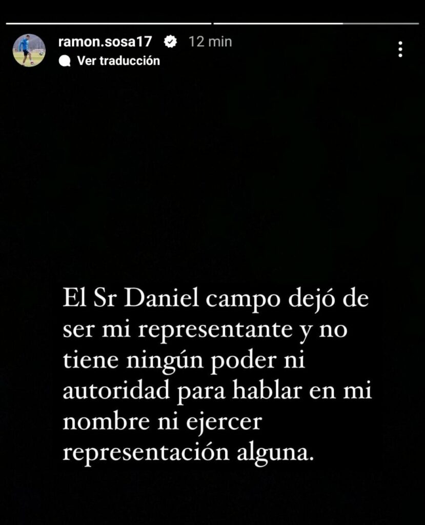 Versus / ¿Qué pasó? El impactante mensaje de Ramón Sosa Versus / ¿Qué pasó? El impactante mensaje de Ramón Sosa